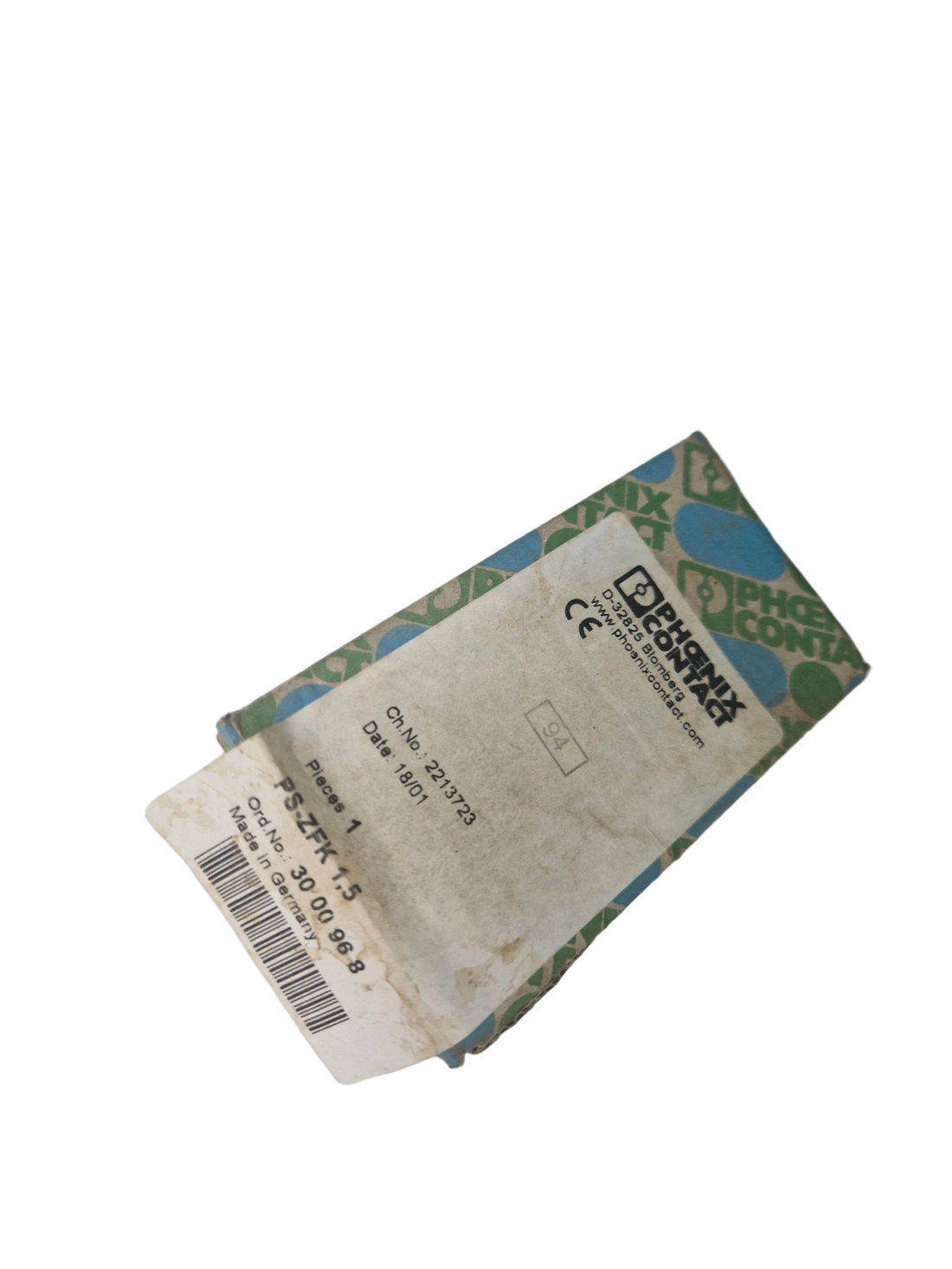 Phoenix Contact D-32825 Blomberg Terminal Block