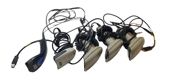 Lot of 5 Bar code reader Honeywell HandHeld Products IT3800 and Pan Co